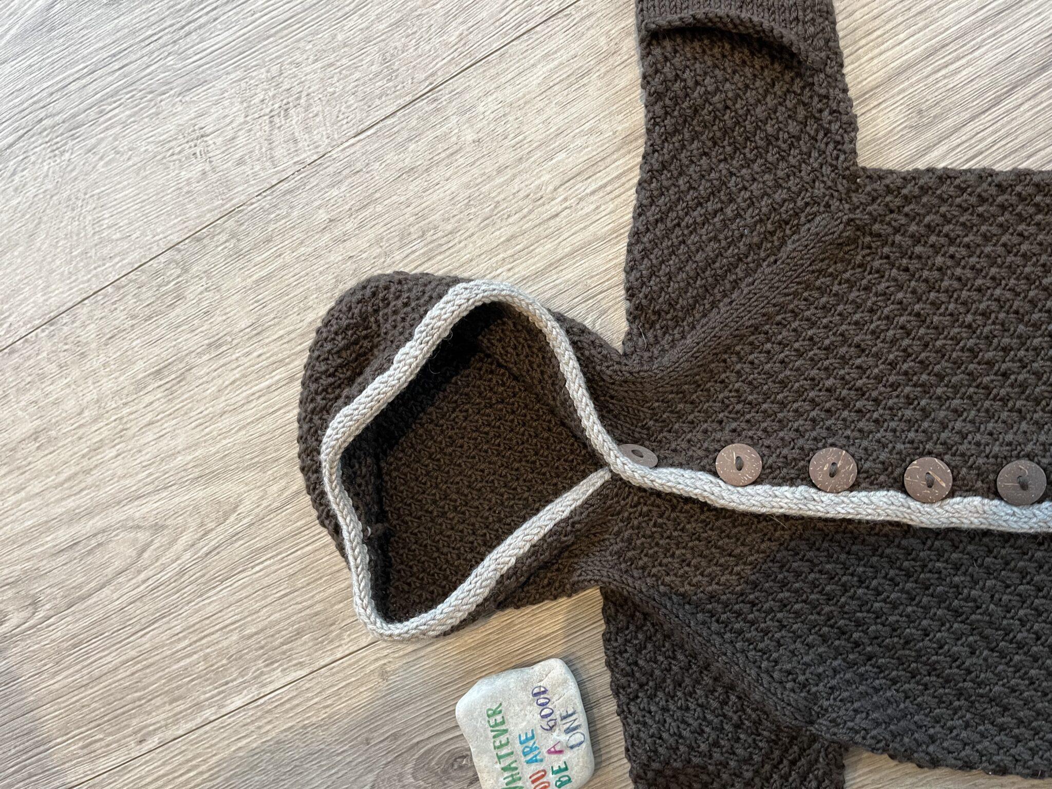 Fantastisk Baby Sovedragt I Strik Til Baby Sov Godt